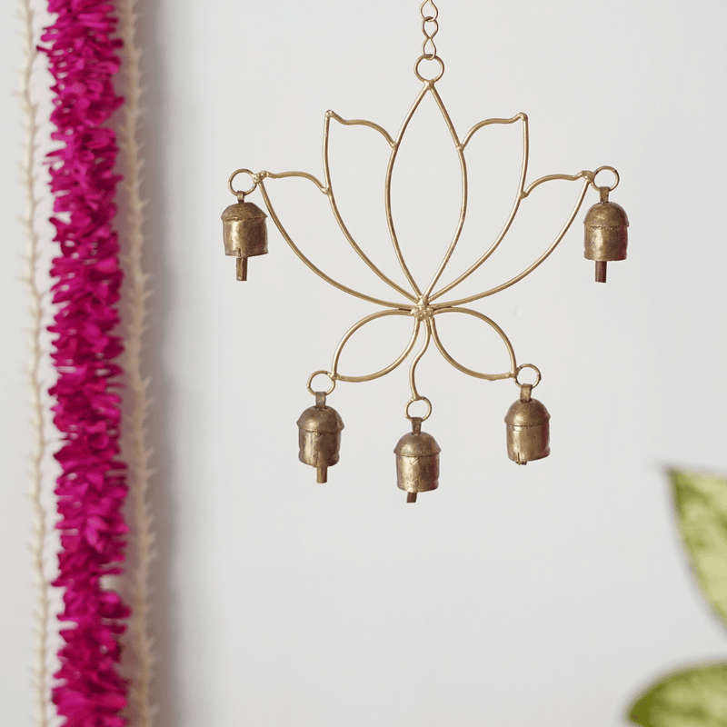 Lotus Copper Bell | Atrangi Wind Chime | Atrangi Studio