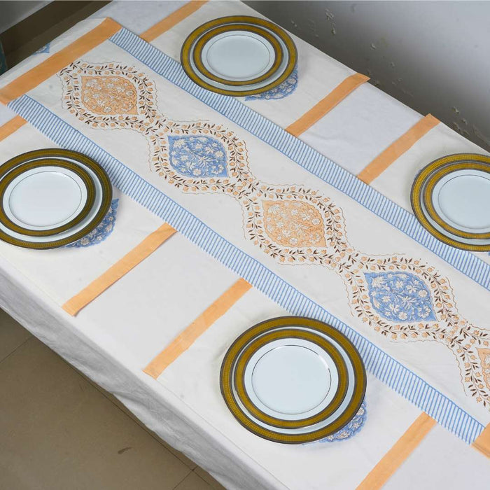 Lily Block Print Runner